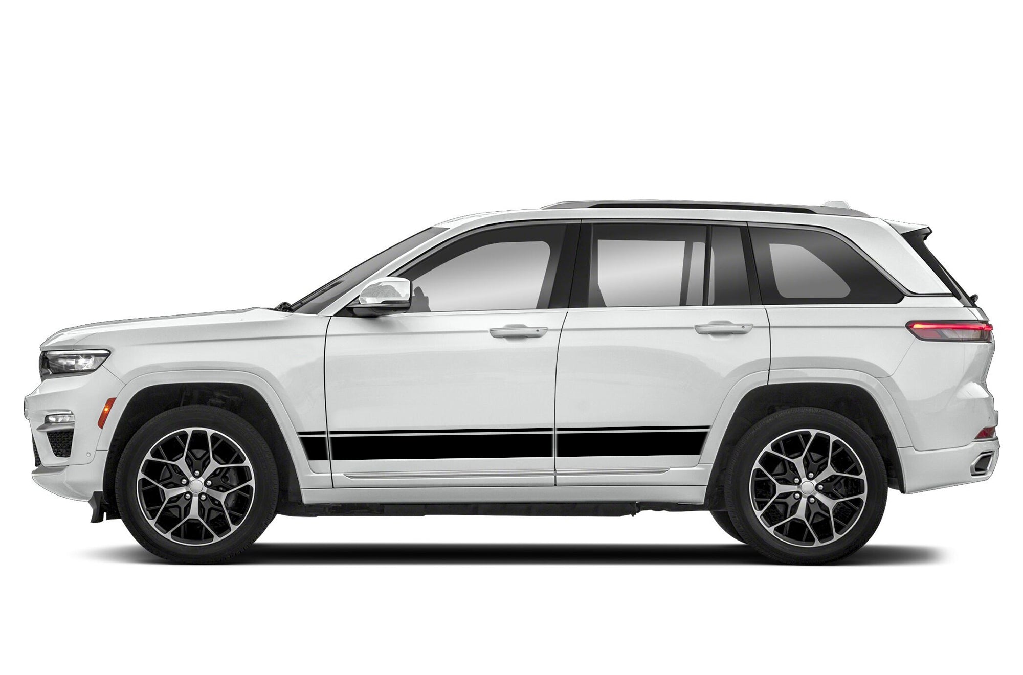Belt line side stripes decals compatible with Jeep Grand Cherokee