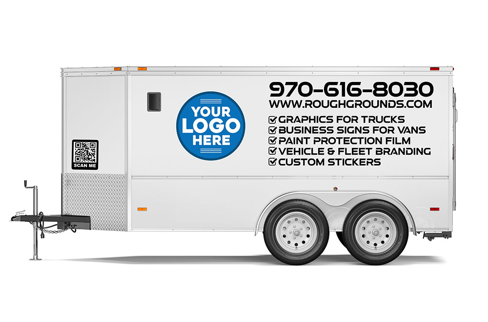 Custom Trailer Decals & Business Signs for Enclosed Trailers