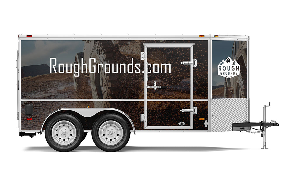 Custom Enclosed Trailer Graphics 22 Enclosed Trailer Wraps Ideas
