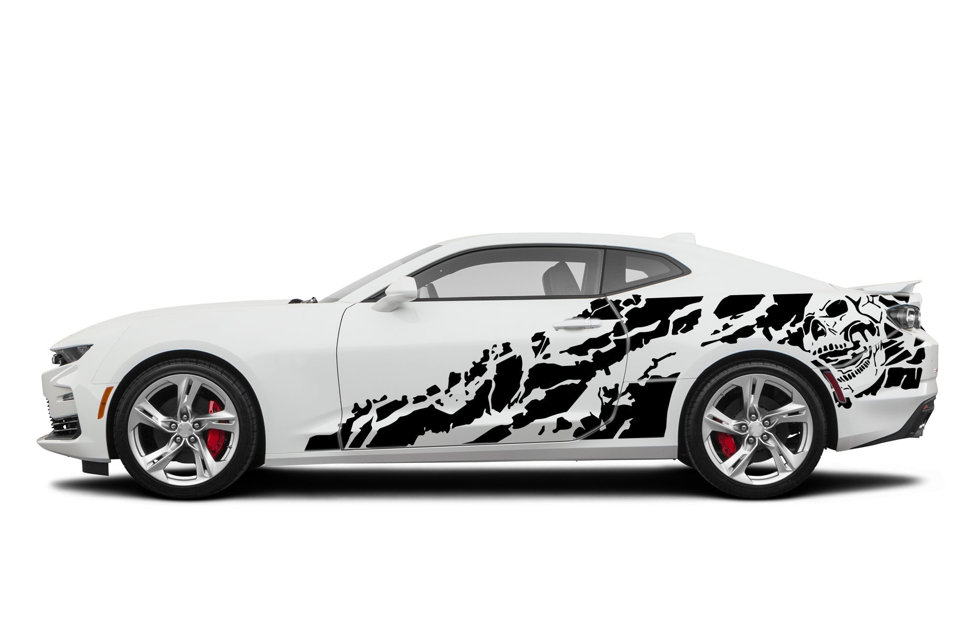 Nightmare side graphics decals for Chevrolet Camaro