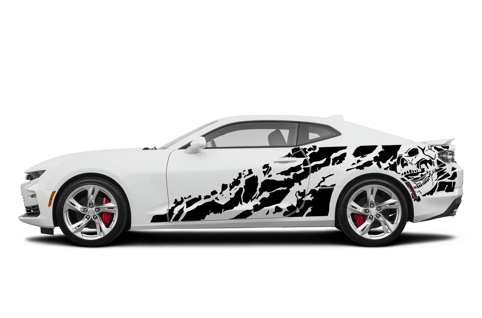 Nightmare side graphics decals for Chevrolet Camaro