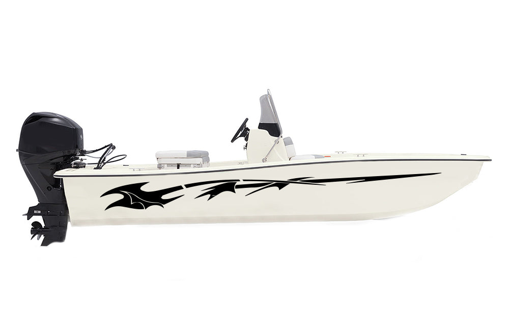 Replacement graphics decals for skiff boat (Kit RG25010)