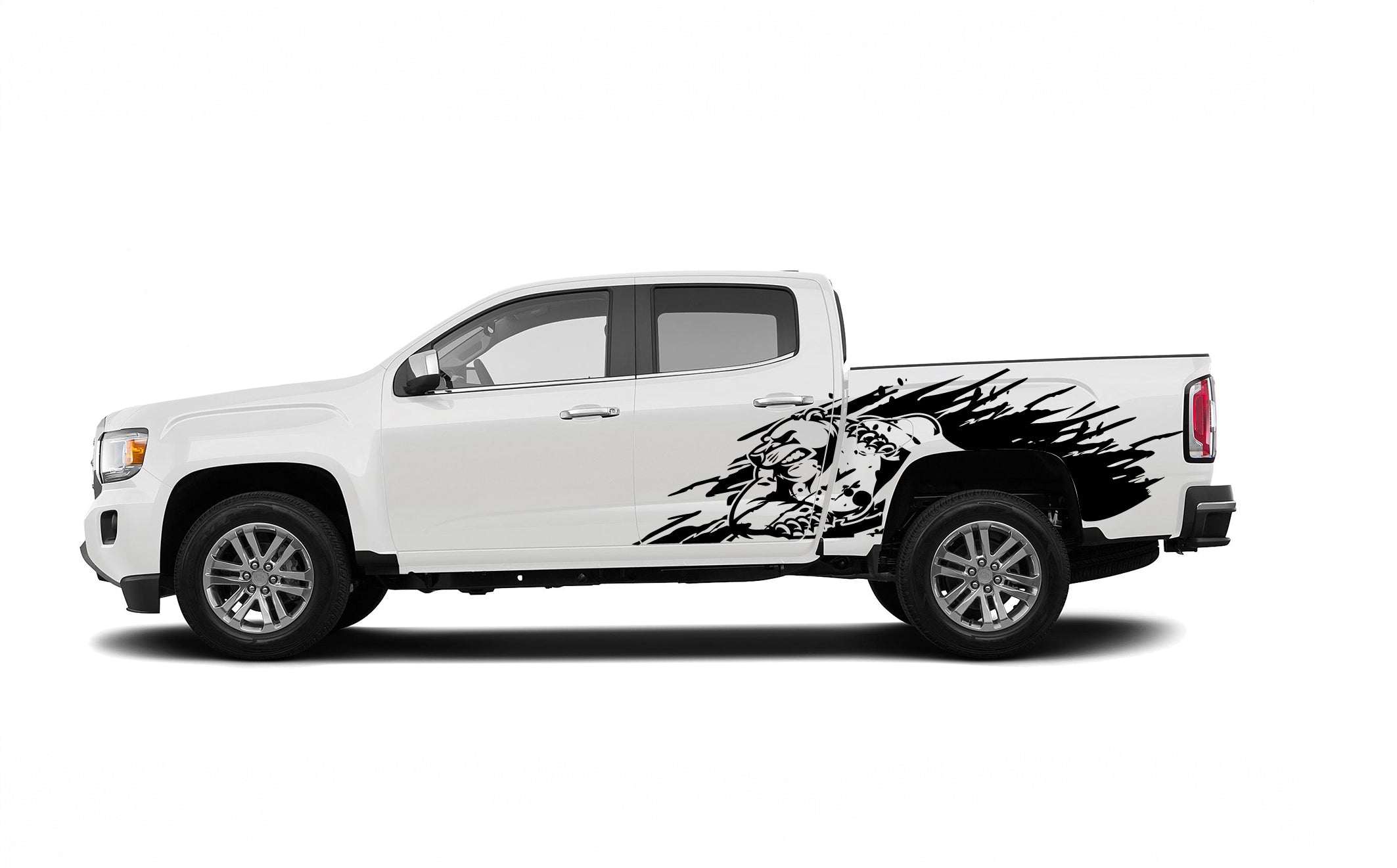 Wild bear side graphics decals for GMC Canyon 2015-2022