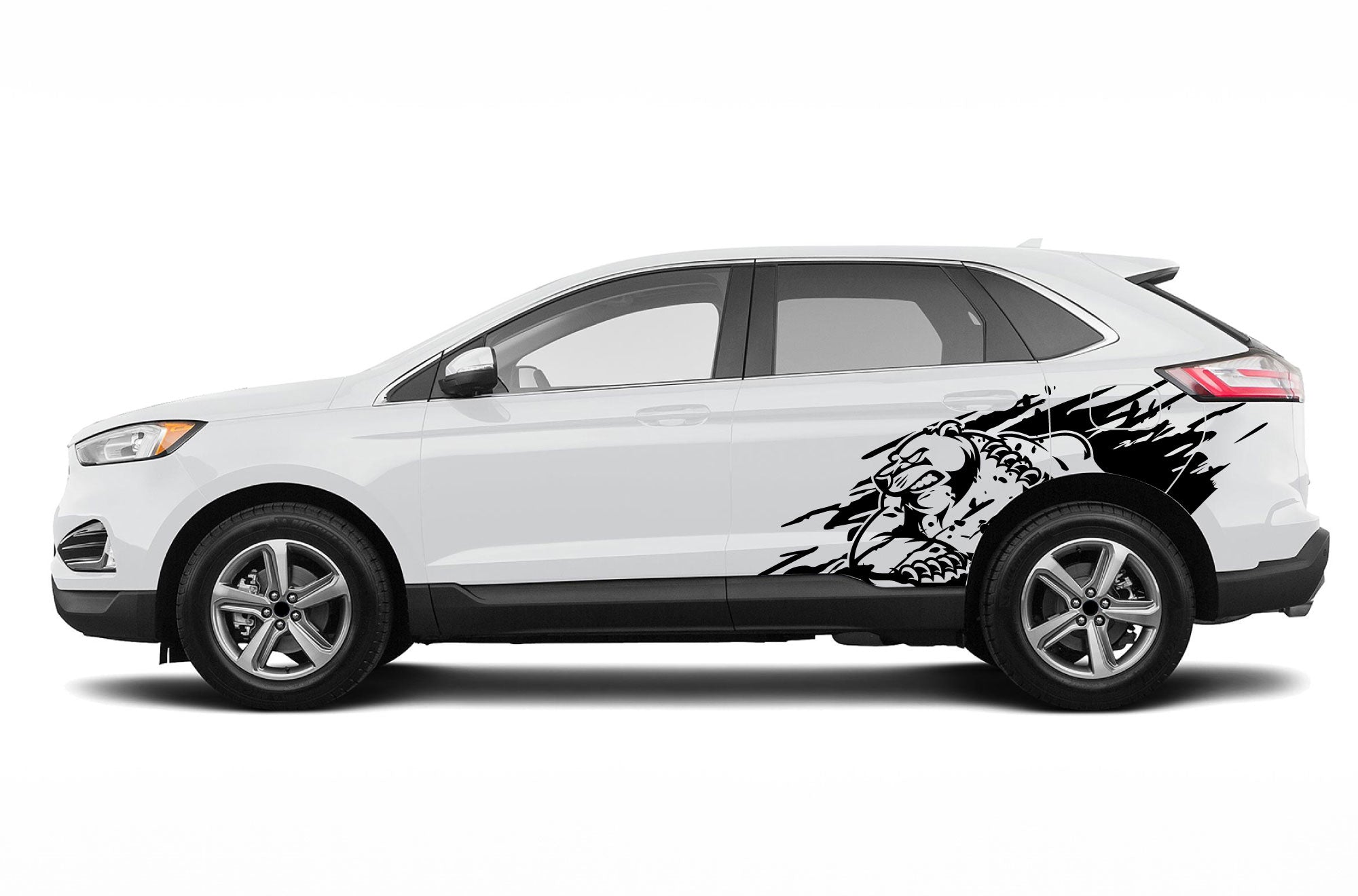 Wild bear side graphics decals for Ford Edge