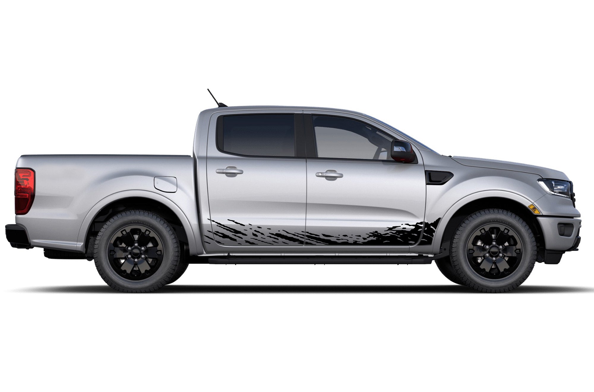 Lower mud splash side graphics decals for Ford Ranger 2019-2023