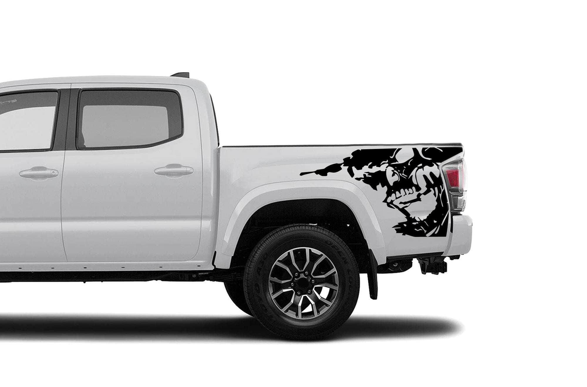 Nightmare side bed graphics decals for Toyota Tacoma 2016-2023