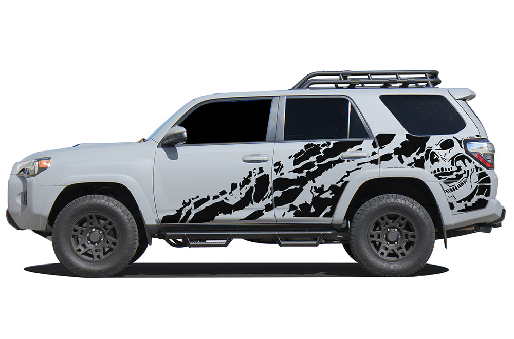 Nightmare side graphics decals compatible with Toyota 4Runner 2010-202
